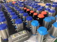 China Atuadores Rotativos Pneumaticos DA SA pneumatic rack and pinion actuator for sale