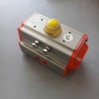 China AT Series Pneumatic Rotary Actuato Single Acting Spring Return Aluminum Actuator for sale