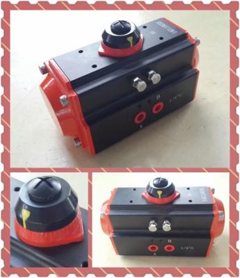China SR Spring Return Double Acting Actuator Rotary Air Actuator for sale