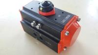 China SR Spring Return Double Acting Actuator Rotary Air Actuator for sale
