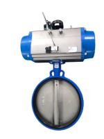 China Double acting pneumatic actuator dual action rack and pinion rotary actuator for valve for sale