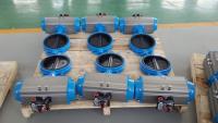 China AT series Pneumatic Butterfly Valve Rack And Pinion Pneumatic Actuator Control Valves for sale