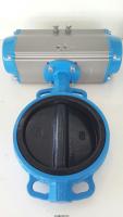 China Wafer Butterfly Valve Actuator Control Pneumatic Control Valve Flow Actuators for sale