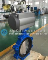 China 6 Inch Pneumatic Rotary Actuator Valve for sale