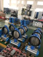 China Sanitary Butterfly Valve With Pneumatic Actuator And for sale