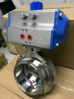 China Double Acting Butterfly Valve Automatic 90 Degree Pneumatic Rotary Actuator for sale