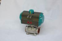 China good quality pneumatic ball valves pneumatic actuator for ball valves for sale