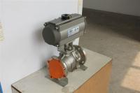China double action or single action pneumatic actuators control  ball valves for sale