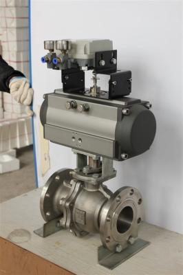 China wuxi  air torque rack and pinion  pneumatic rotary actuator for  ball valves butterfly valves for sale