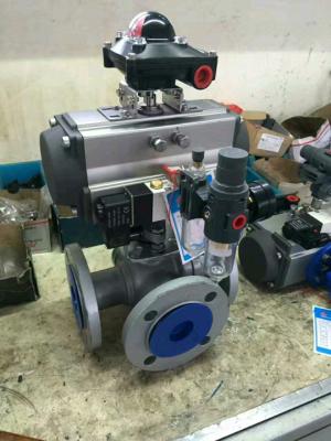 China 10mm Pneumatic Actuator For Ball Valve Design for sale