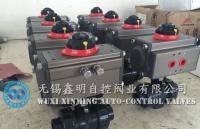 China Miniature Pneumatic Cylinder Valve Actuator Pneumatic PVC Ball Valve for sale