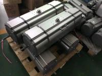 China 3 Way Pneumatic Operated Ball Valve Three Stage Pneumatic Actuator for sale