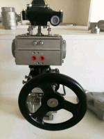 China Stainless Steel Air Actuated Ball Valve Manual Pilot  Pneumatic Actuator for sale