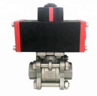 China DN15 Ss Stainless Steel 304 Pneumatic Actuator Equipment for sale