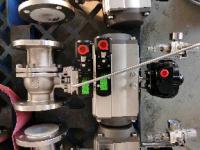 China 2 Inch Ball Valve Actuator Pneumatic Cylinder 125mm Bore 160mm Bore for sale