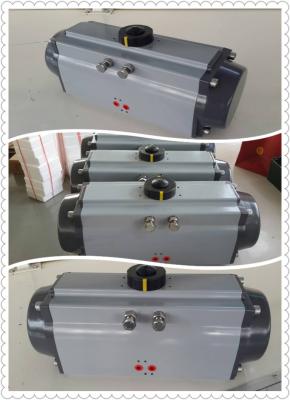 China Ball Valve  Quarter Turn Rack And Pinion Pneumatic Actuator Control Valves for sale