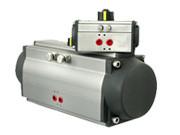 China Rotary Rack And Pinion Type Pneumatic Actuator Control Valve for sale