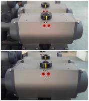 China Rotary Rack And Pinion Type Pneumatic Actuator Control Valve for sale