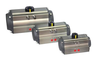 China 1/2 Pneumatic Valve Actuator Rack & Pinion Actuators Control for sale
