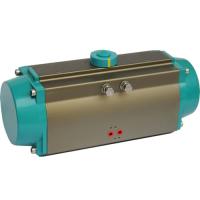 China Deep Hard Oxidation Aluminum Alloy Actuator Body Pneumatic Butterfly Valve And Ball Valves for sale