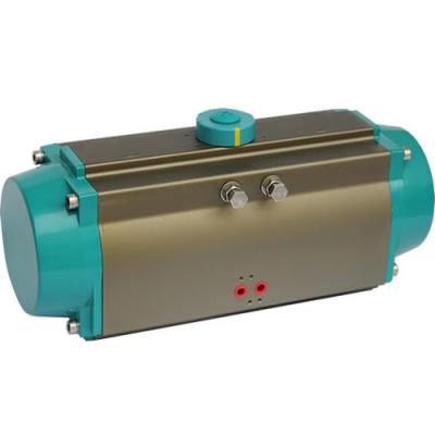 China Deep Hard Oxidation Aluminum Alloy Actuator Body Pneumatic Butterfly Valve And Ball Valves for sale
