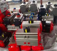 China Single And Double Acting Actuator Dual Action Pneumatic Actuator for sale