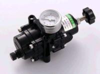 China Air Treatment Unit Black Aluminum Die Casting Air Filter Regulator for sale