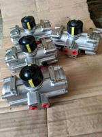 China Double Acting Pneumatic Rotary Actuator Valve Stainless Steel 316 Material for sale