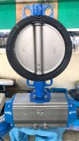China Rack And Pinion Single Acting Spring Return 90 Degree Pneumatic Actuator for sale