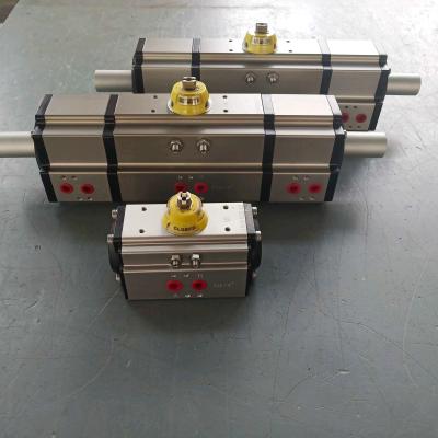 China Rotary Rack And Pinion Type Pneumatic Actuator Single Acting for sale