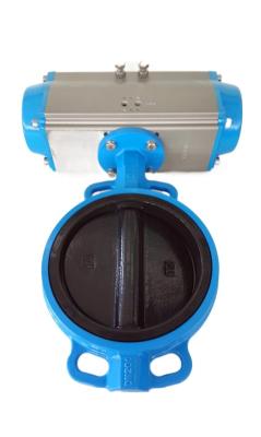 China 90 Degree Pneumatic Actuator For Butterfly Valve Control for sale