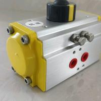 China AT series double acting and single acting spring return pneumatic rotary actuator for valves for sale