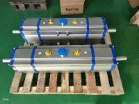 China Three Position Rotary Pneumatic Actuator 125 Degree 180 Degree for sale