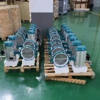 China 90 Degree Pneumatic Butterfly Valve Actuator High Temperature for sale