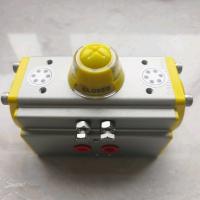 China Piston Pneumatic Rack And Pinion Actuator  Air Control Rotary for sale