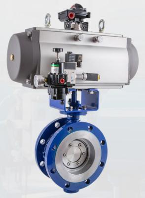 China Rotary Angle 90 Pneumatic Butterfly Valve Actuator for sale