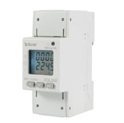 China Acrel ADL200 Single Phase Din Rail Energy Meter for sale