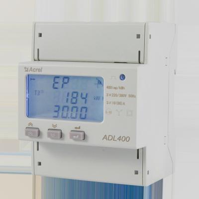 China ADL400 Modbus Electronic Meter Rated Voltage 3x380~456Vac L-L Support MQTT In Charging Pile for sale