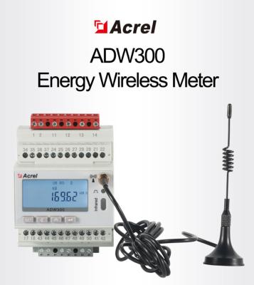 China Acrel ADW300 Wireless Remote Reader Meter For The Lora Nettwork 3 Phase Smart Meter Iot for sale