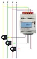 China Three Phase 660V/690V NB-IoT Wireless Kwh Meter Wifi Power Meter for sale