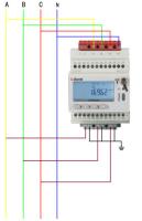 China RS485 Modbus RTU Wireless Energy Meter / Wifi Smart Meter ADW300 for sale