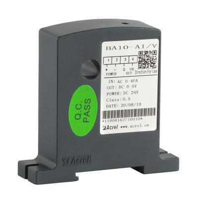 China Acrel BA20-AI/I 150A perforated AC current transmitter with analog output 4-20mA for sale