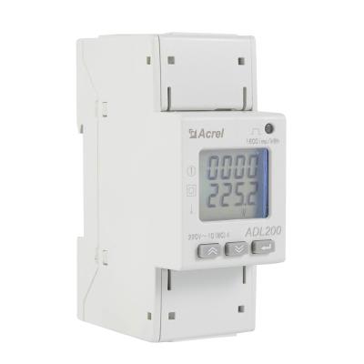 China Acrel ADL200-WIFI Single Phase Din Rail Energy Meter Wireless 80A for sale