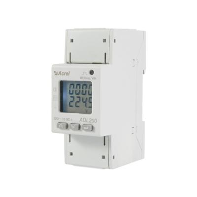 China Acrel ADL200 Din Rail Single Phase Meter Ac Power Meter 220V With RS485 for sale