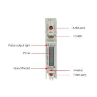 China Acrel ADL10-E Single-phase DIN Rail Energy Meter Input Current 10(60)A LCD Display Single Phase Energy Meter Data Logger for sale