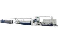 China HDPE Plastic Tape Extrusion Production Line Flat Film Stretching Machine for sale