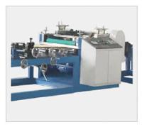 China Woven Bag Cutting Stacking Machine Bopp Paper Plastic Edge Pulling for sale