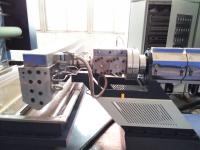 China PP Flat Yarn Polystyrene Tape Extrusion Line For Plastic Woven Bag 140kg / H 100r / Min for sale