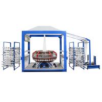 China Plastic Circular Loom 10 Shuttle Jumbo container Bags Making Machine for sale
