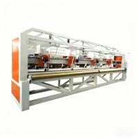China Multi Head PVC Tarpaulin Welding Machine High Speed Plastic Tarpaulin Making Machine 100m Min for sale